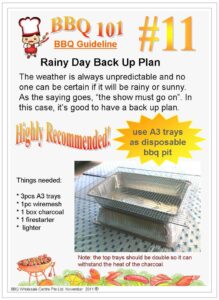 Grilling and Cooking in Rainy Weather - Bob's BBQ Secrets